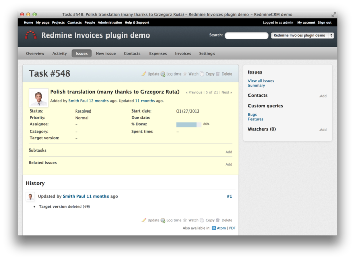 僕がredmineに入れてる便利なプラグインとデザインの格好良いテーマ #Redmine - Qiita