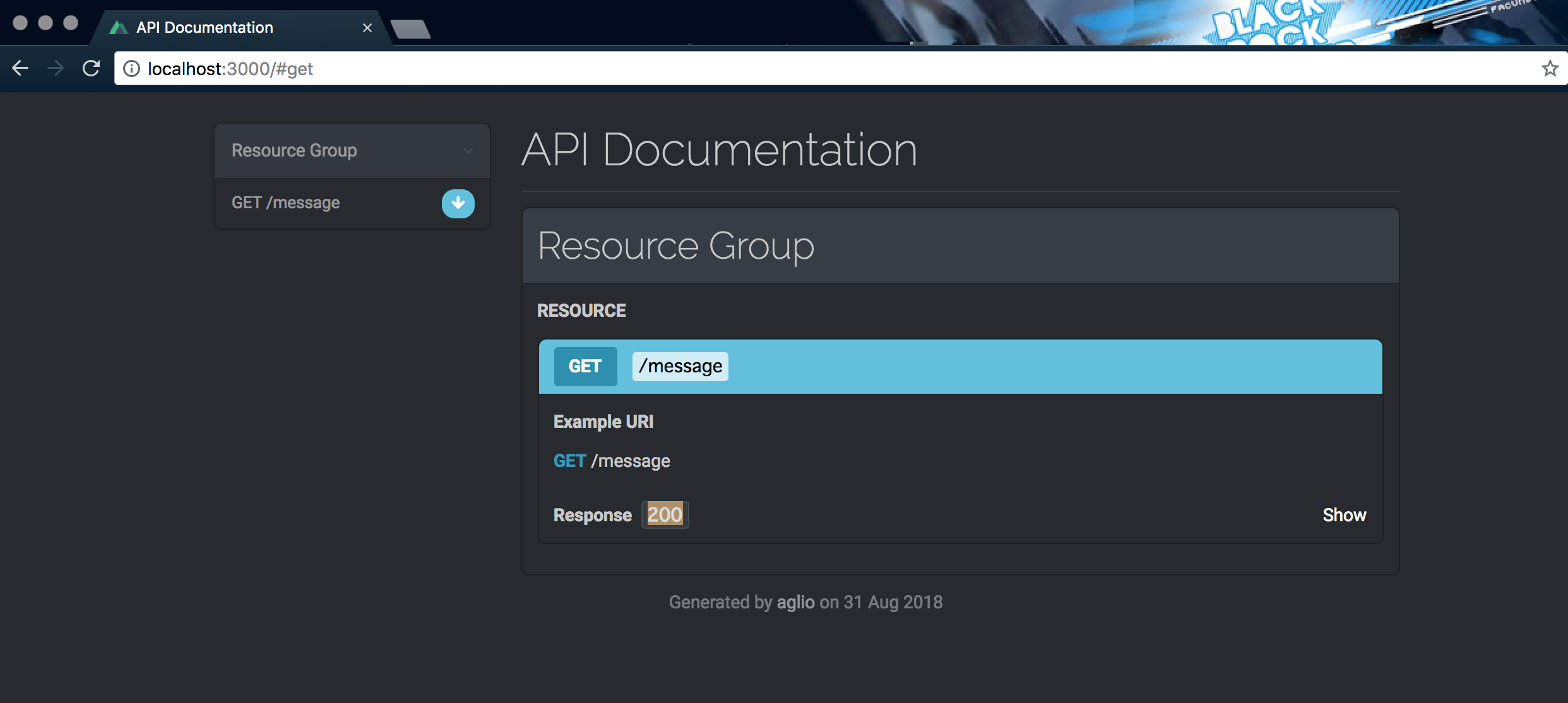 api blueprintとaglioを利用してAPI仕様書を作成する #設計 - Qiita