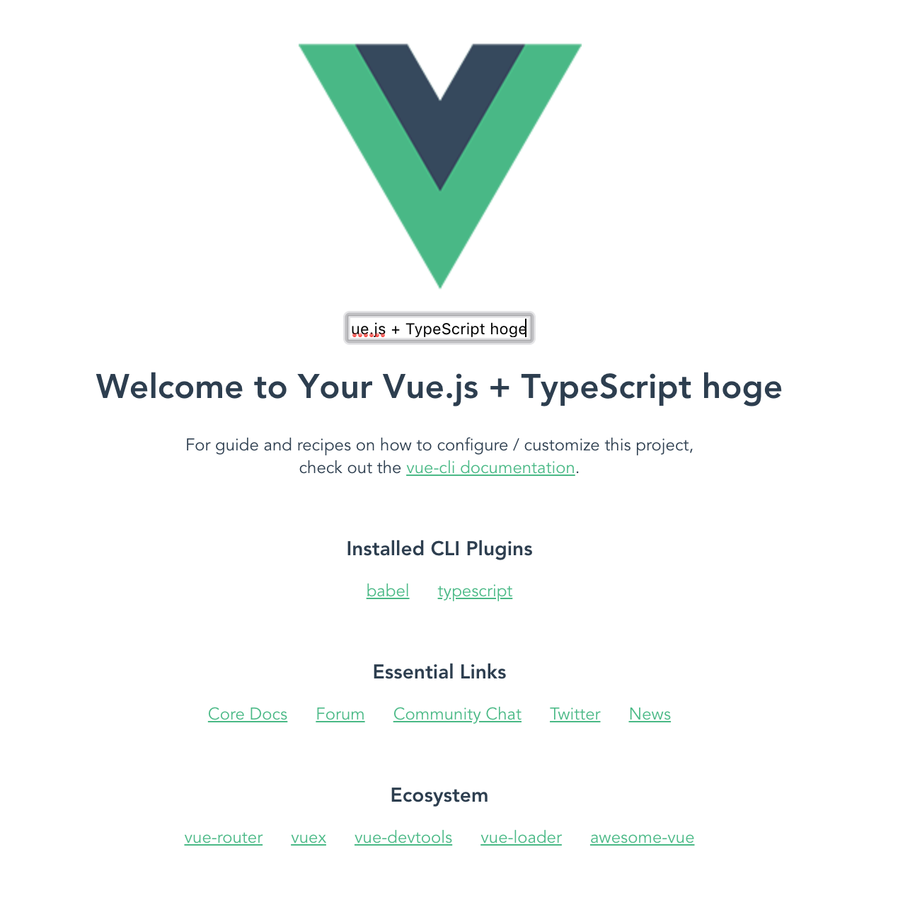 Vue Js Typescriptでコンポーネントをv Modelでつなげてみる Typescript Qiita