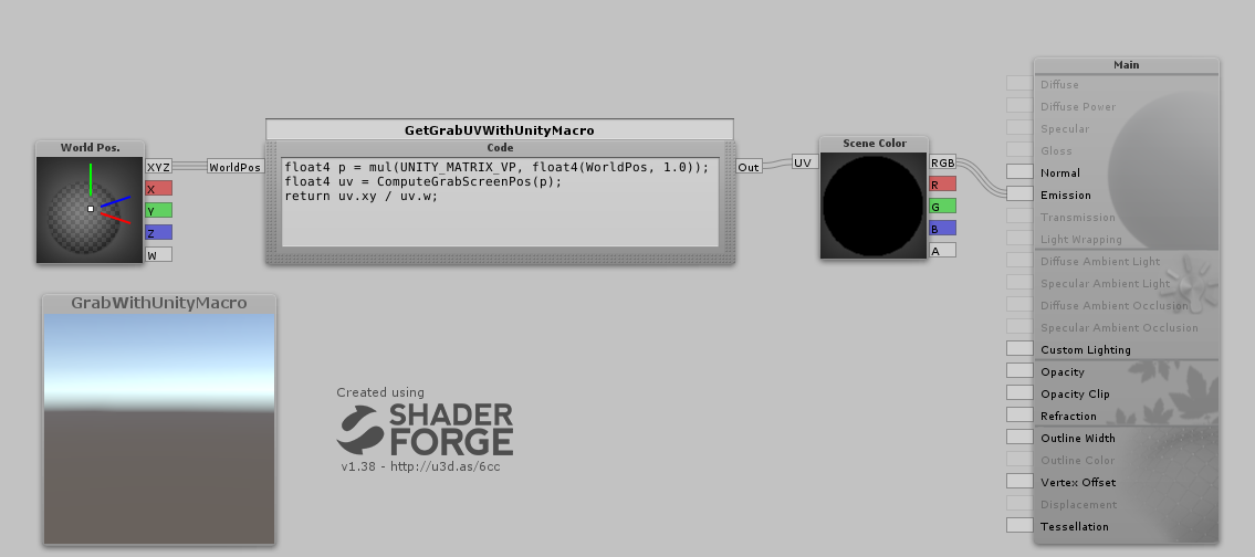 ShaderForge での Grab Pass Texture が iOS 環境において上下反転する問題への対処 #Unity - Qiita