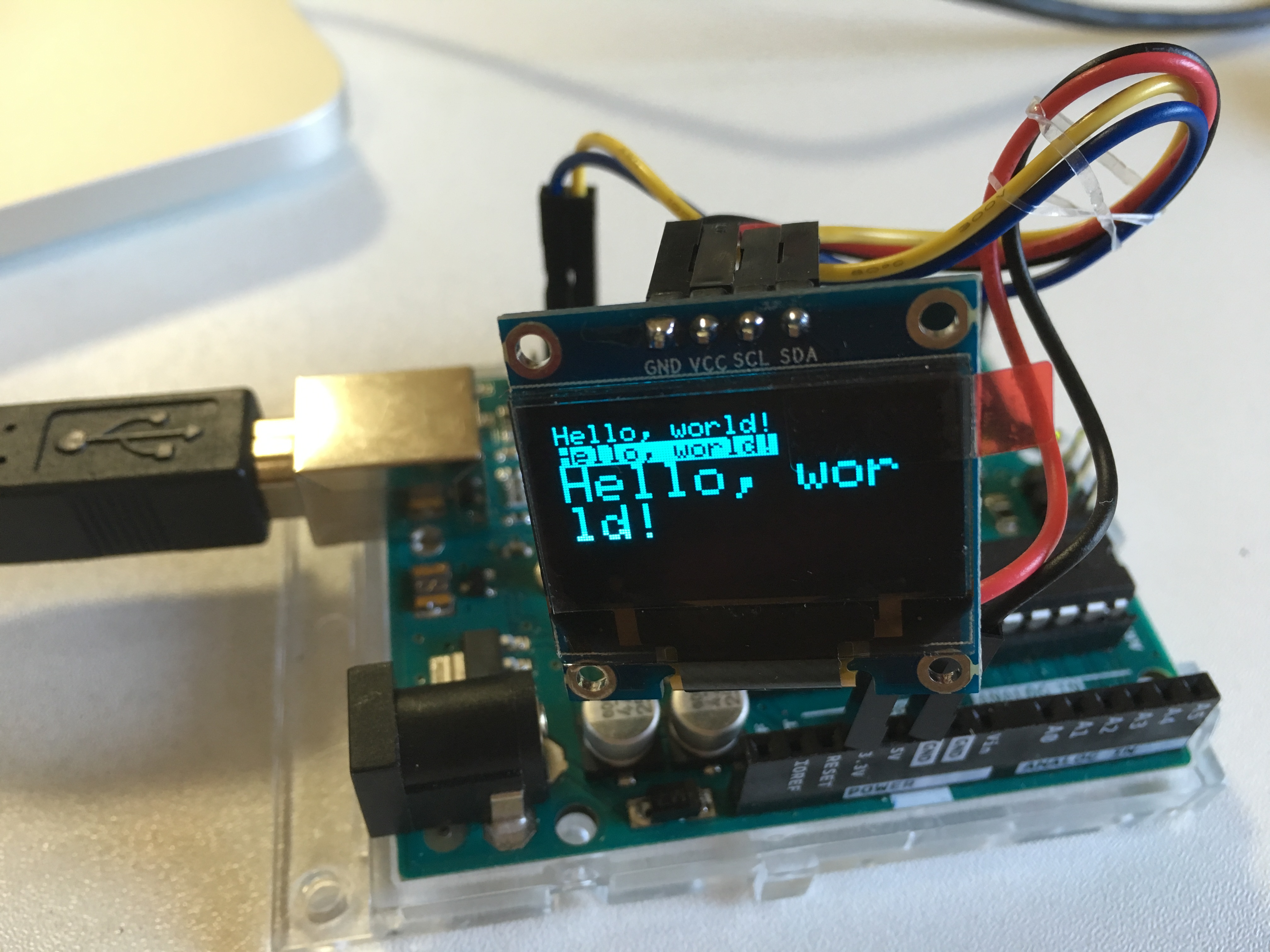 Arduino > OLED > adafruitライブラリ #oled - Qiita