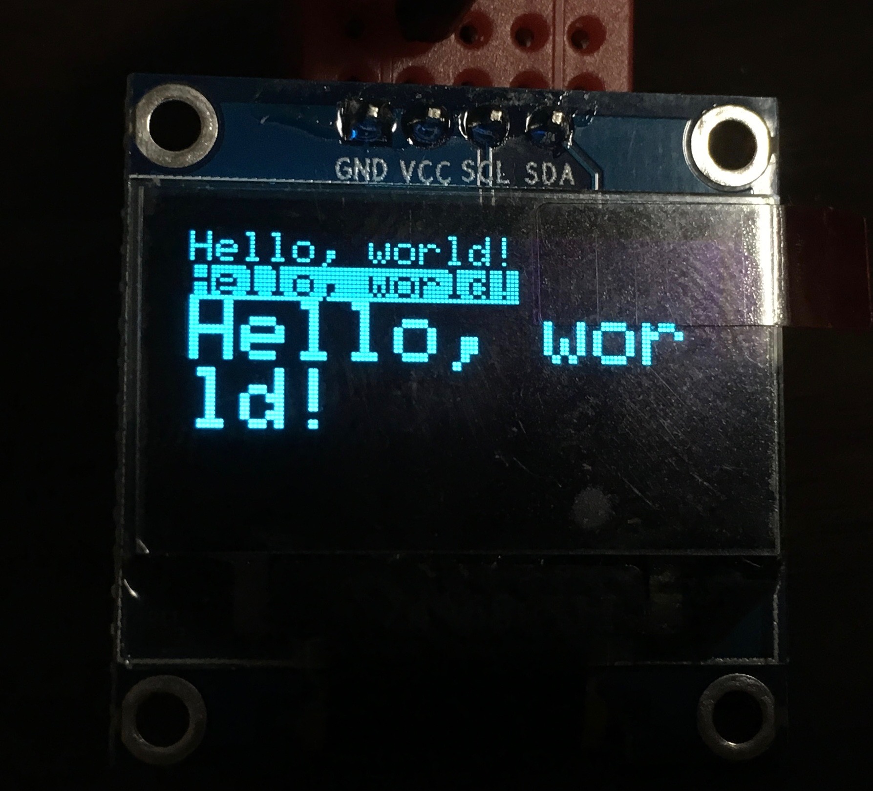 Arduino > OLED > adafruitライブラリ #oled - Qiita