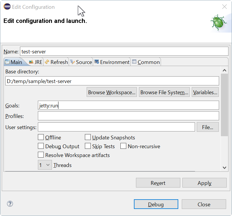 Mavenで作成したプロジェクトをEclipseプロジェクトに変換する #Java - Qiita