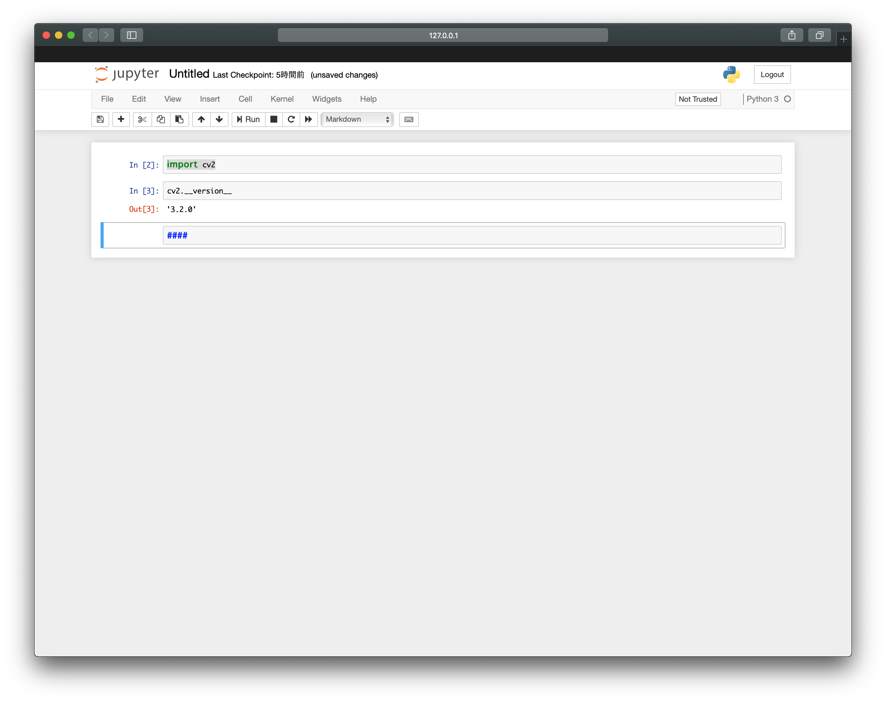 Dockerを使って、Tensorflow とOpenCVの開発環境を構築しよう #TensorFlow - Qiita