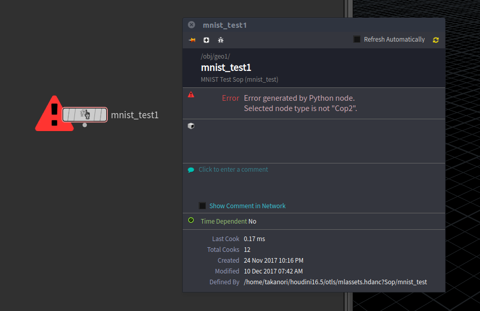 Houdiniで機械学習 with TensorFlow #Python - Qiita