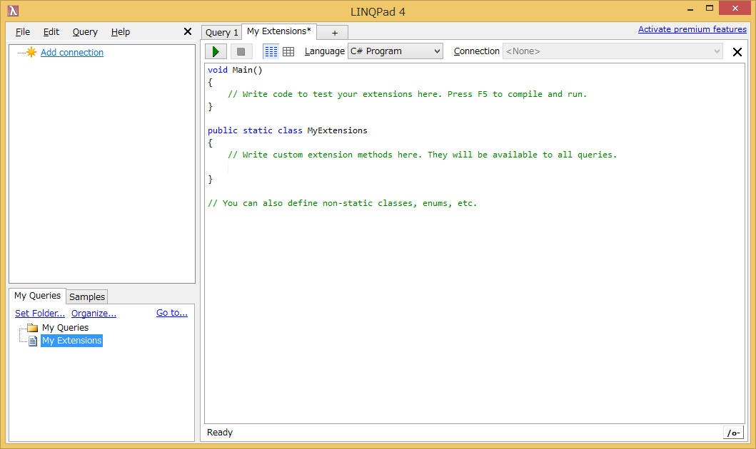 LINQPadを使ってみよう #tool - Qiita