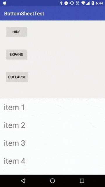 BottomSheetBehaviorを使う #Android - Qiita