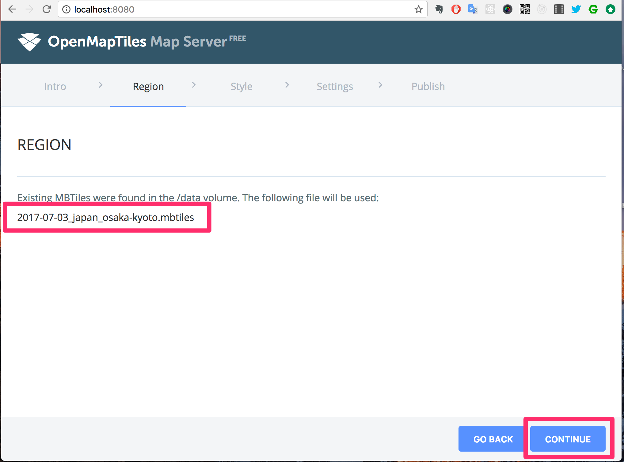 OpenMapTiles Map Server を使ってサイトに地図を埋め込む #OpenStreetMap - Qiita