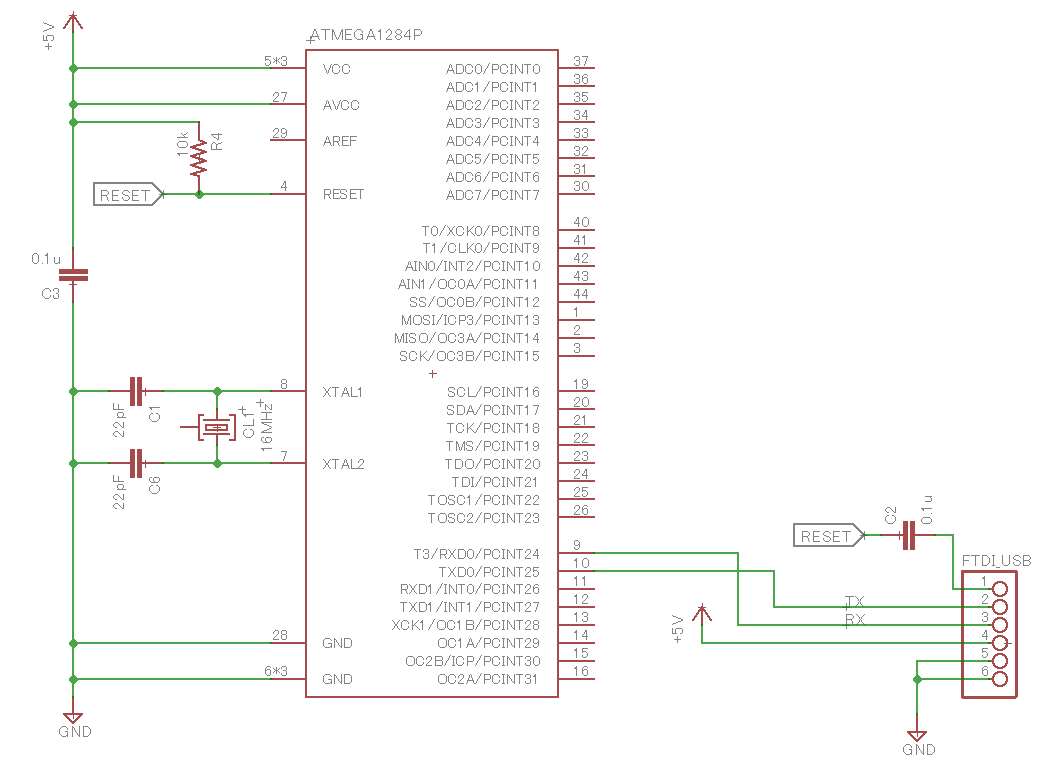 ATmega1284pのArduino化 #Arduino - Qiita