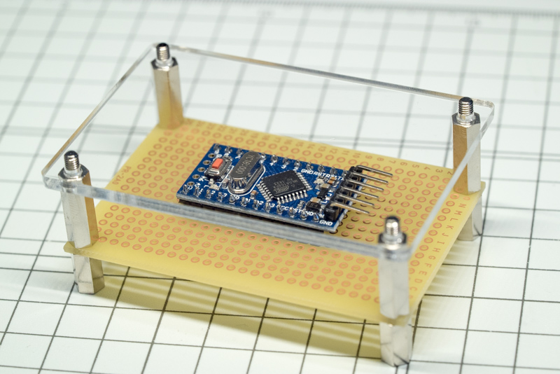 ユニバーサルc基板用アクリルパネルをレーザーカッターで作る 電子工作 Qiita 