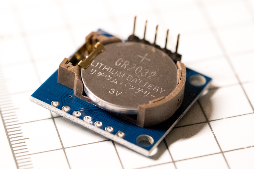 180円でarduino にバッテリー機能付き Rtc を追加して時計を作れるようにする Arduino Qiita
