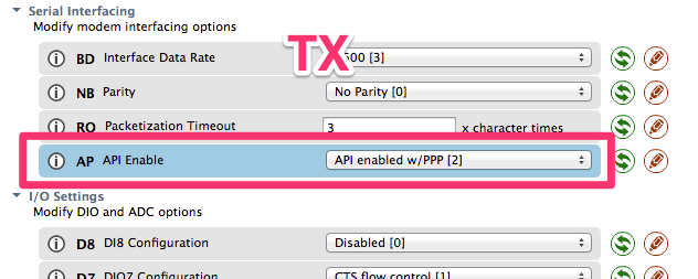 XBeeのRemote AT Command Requestを使う場合の設定例 #xbee - Qiita