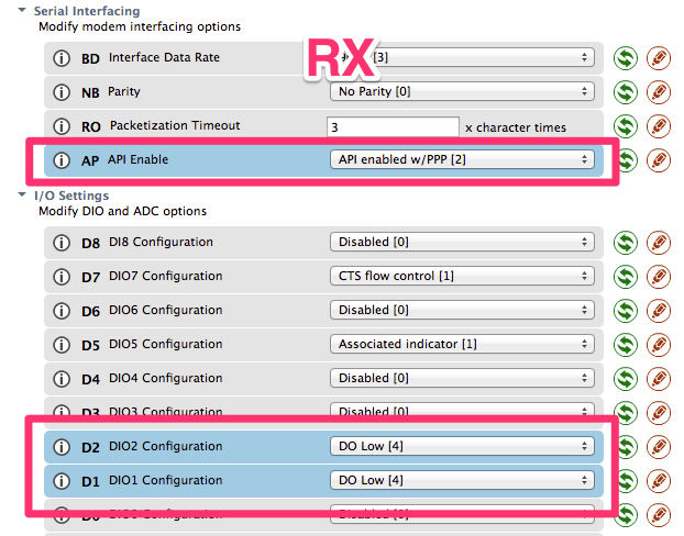 XBeeのRemote AT Command Requestを使う場合の設定例 #xbee - Qiita