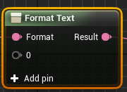 BlueprintのFormatTextノードの使い方 #UE4 #UnrealEngine - Qiita