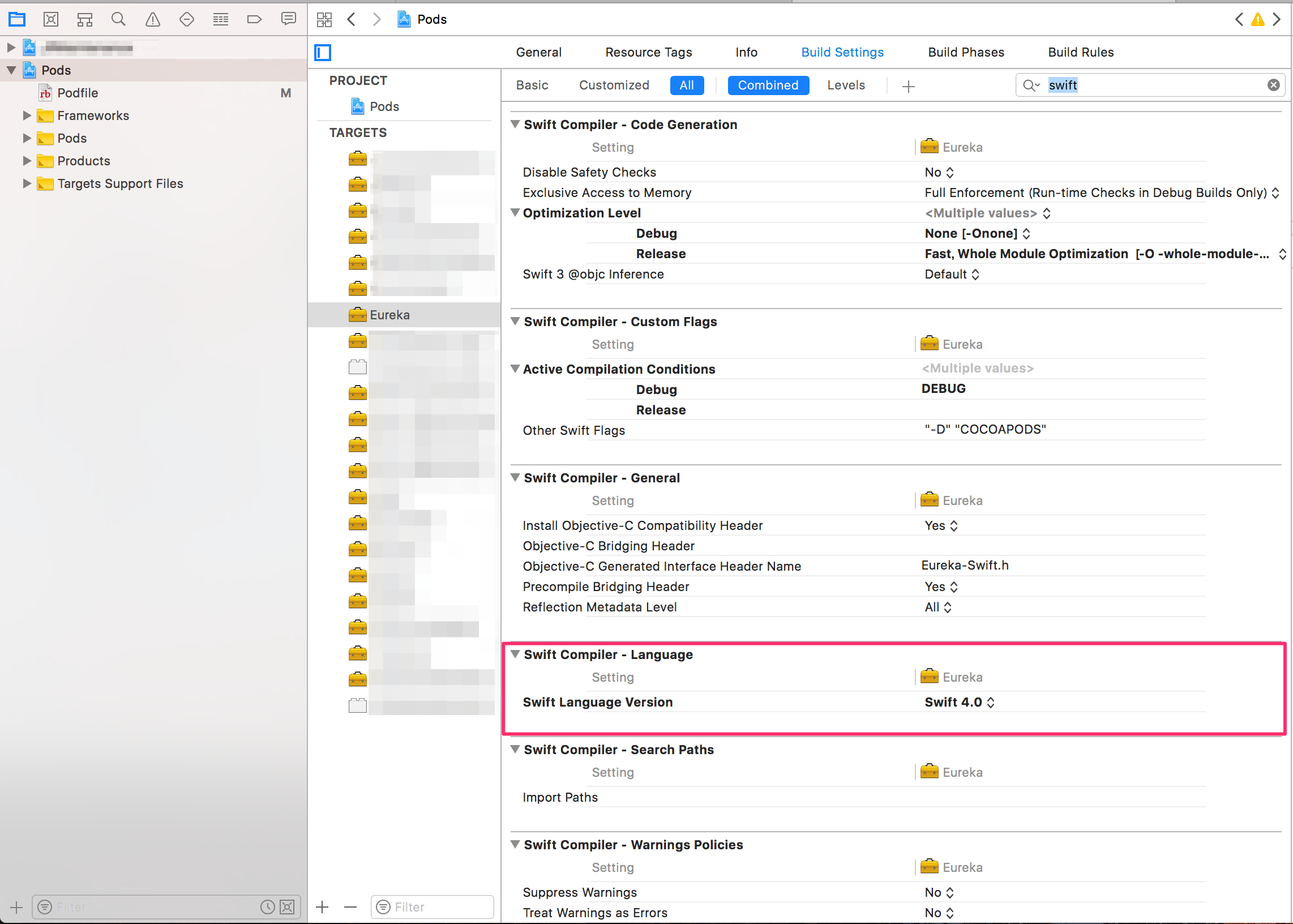 Swift4とSwift3が混在するライブラリたちをCocoaPodsで何とかする #Xcode - Qiita