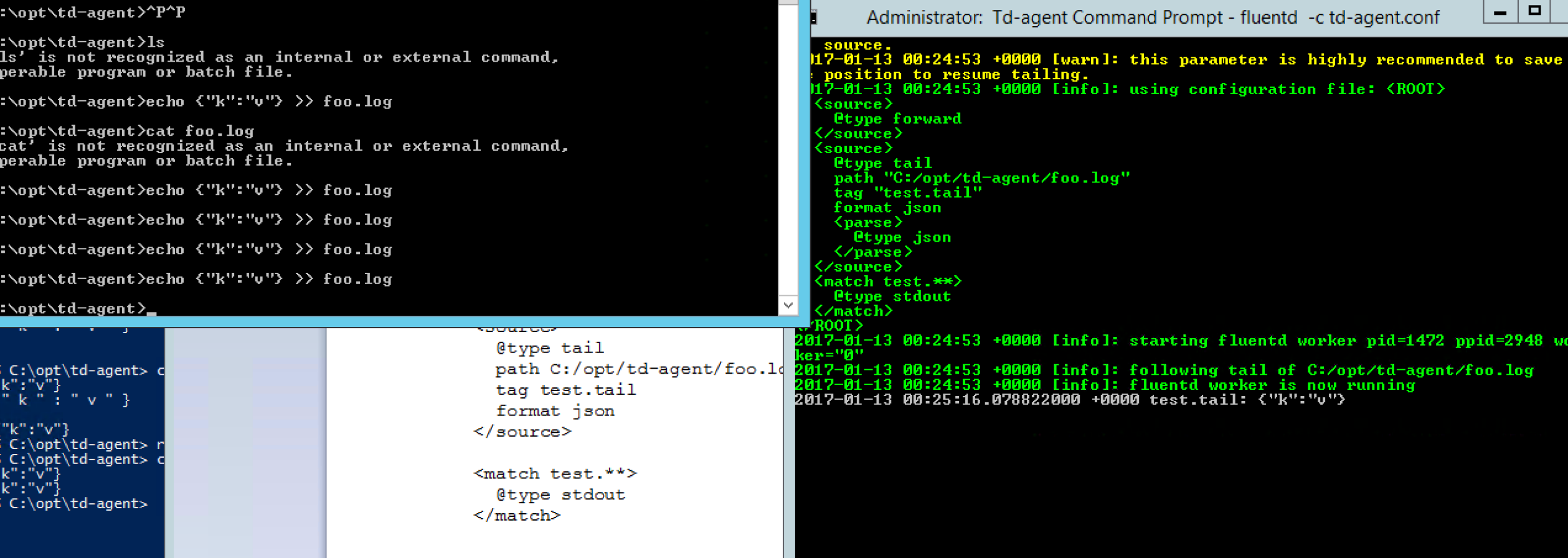 Td Agent 30 For Windows Fluentd Qiita 