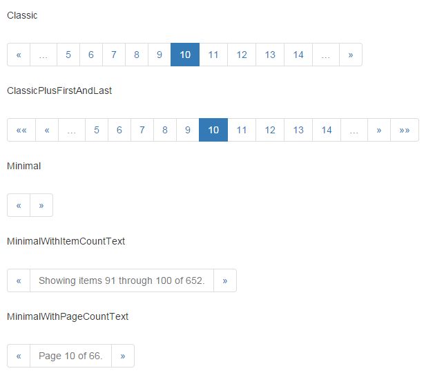PagedList を使って ASP.NET MVC でページネーション #C# - Qiita