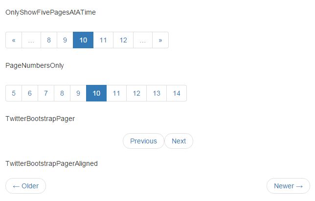 PagedList を使って ASP.NET MVC でページネーション #C# - Qiita