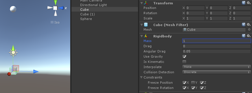 UnityのSpring Jointを使う 2 #Physics - Qiita