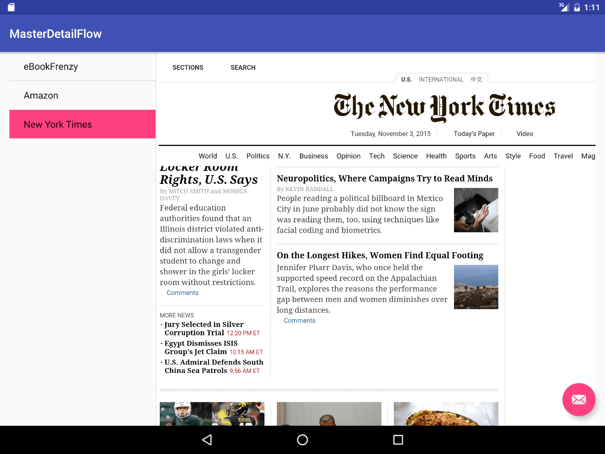 Android Master/Detail Flowレイアウトの使い方 #Android - Qiita