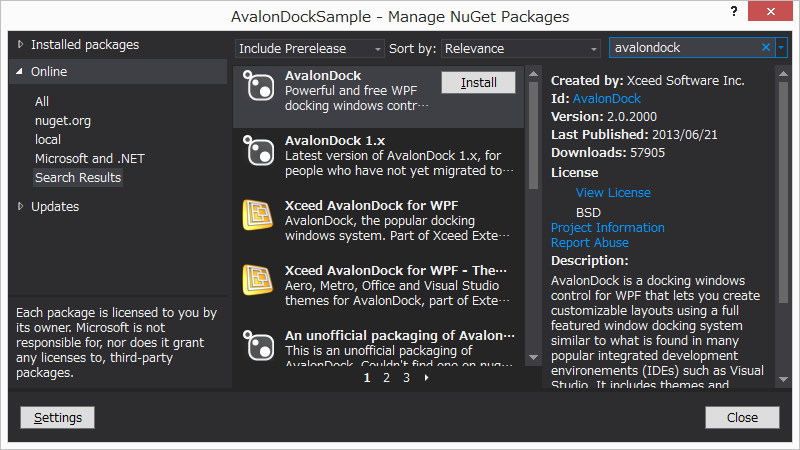 AvalonDockを使ってみる(非MVVM) #C# - Qiita