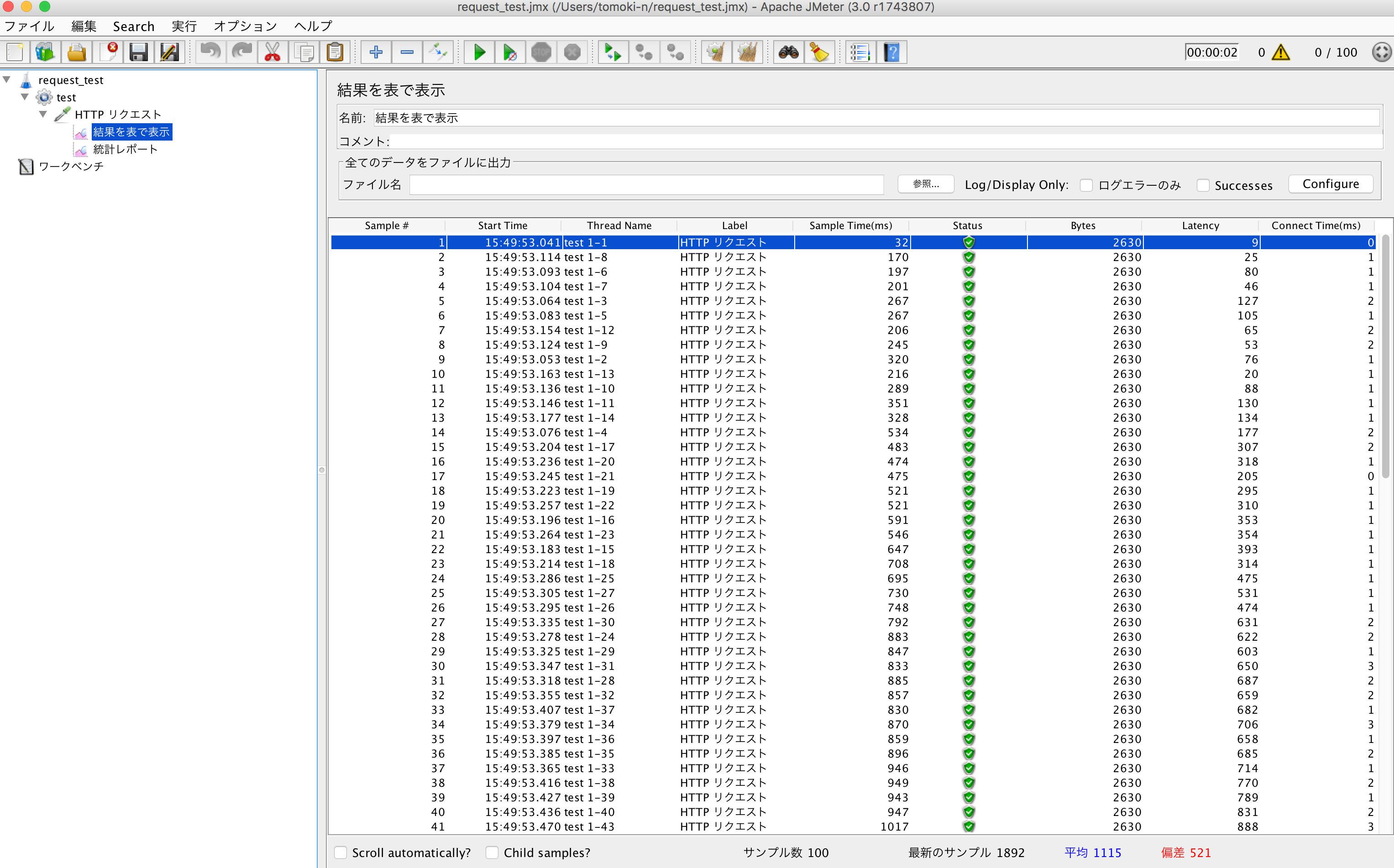 JMeterを利用した簡単な負荷テスト #Apache - Qiita