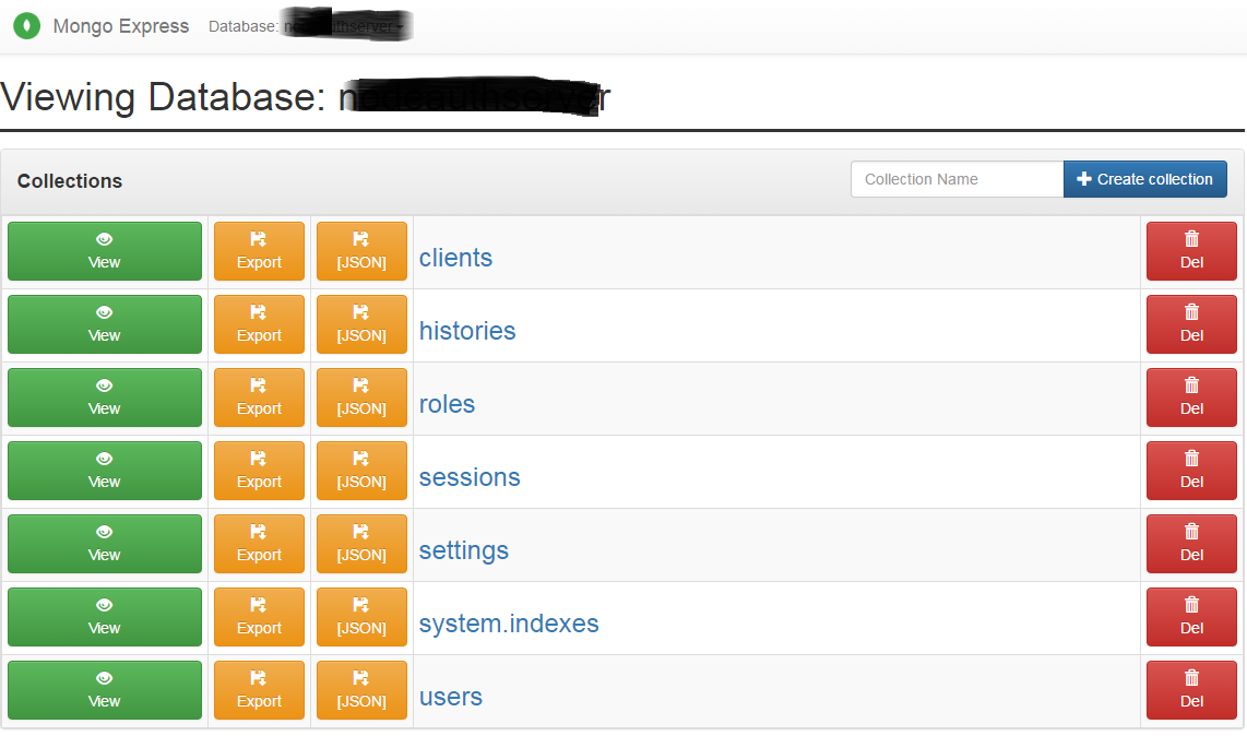 mongodbをGUIで。mongo-express #Node.js - Qiita
