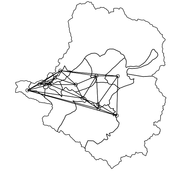 Rのspdepパッケージで空間的自己相関の分析 #R - Qiita