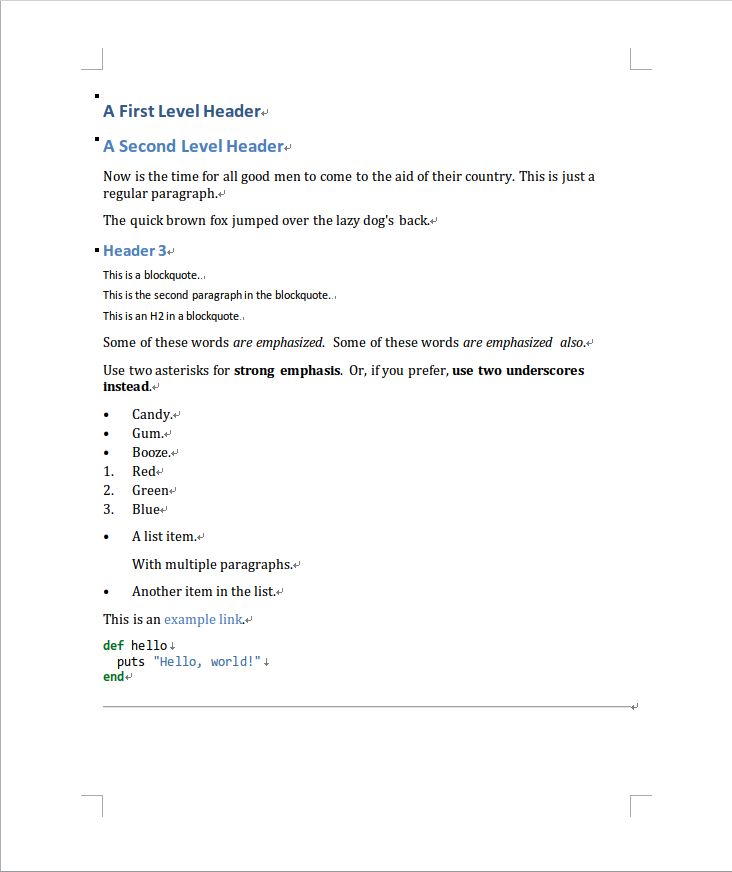 MarkdownをWord形式(docx)に変換する #Pandoc - Qiita