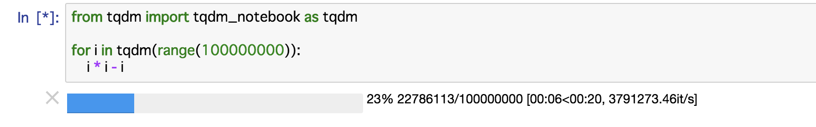 Jupyter Notebook でプログレスバーを出す #Python - Qiita