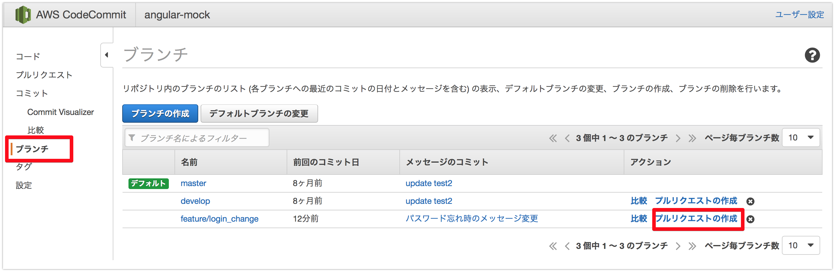 AWS CodeCommitでプルリク機能を使ってみよう！ #Git - Qiita