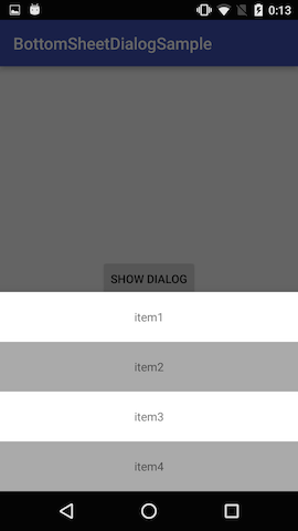 Android Support Library 23.2のBottomSheetDialogの高さについて #SupportLibrary ...