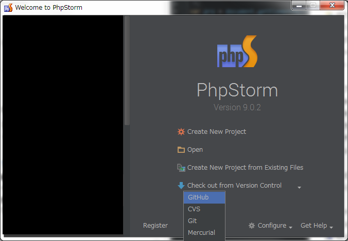 PhpStormでGitHubからcloneし、tagに切り替える #GitHub - Qiita