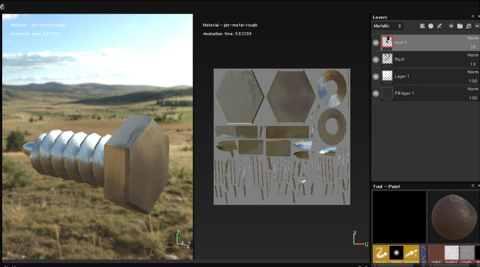Substance Painterの使い方 (2) ペイント編 #SubstancePainter - Qiita
