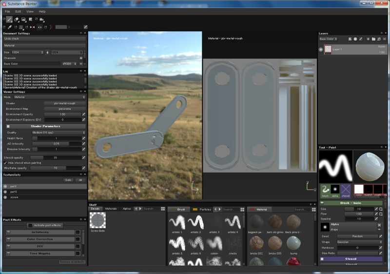 Substance Painterの使い方 (1) はじめに編 #SubstancePainter - Qiita