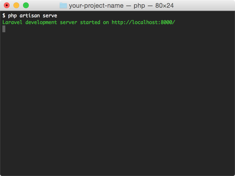 【PHP/Laravel】Laravelでサーバを立ててみる #PHP - Qiita