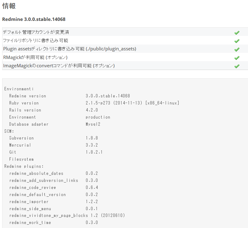 Redmine3.0で使用できなかったプラグイン（2015/3/9付け） #redmine_plugin - Qiita
