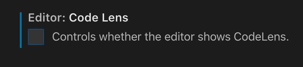 Visual Studio CodeのReference informationを非表示にする方法 #C# - Qiita