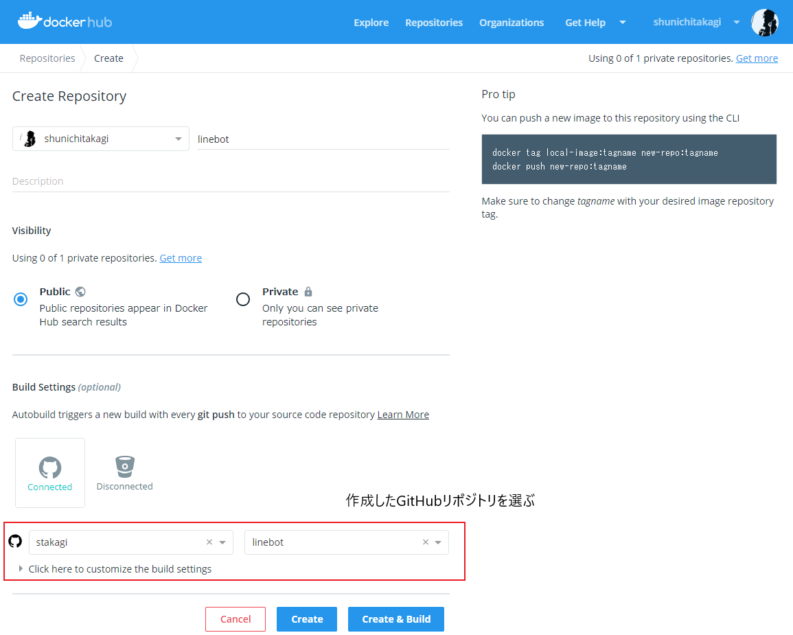 GitHub+Docker Hub+Azure Webapp for ContainerによるLINE Botの作り方 #linebot - Qiita