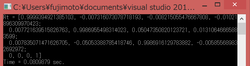 OpenCVのRGB-D Odometryを試してみた(Visual Studio 2013, C++, OpenCV) #VisualStudio - Qiita