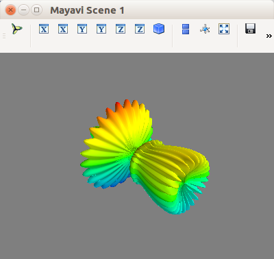 Python3.6 で Mayaviを動かす #Python - Qiita