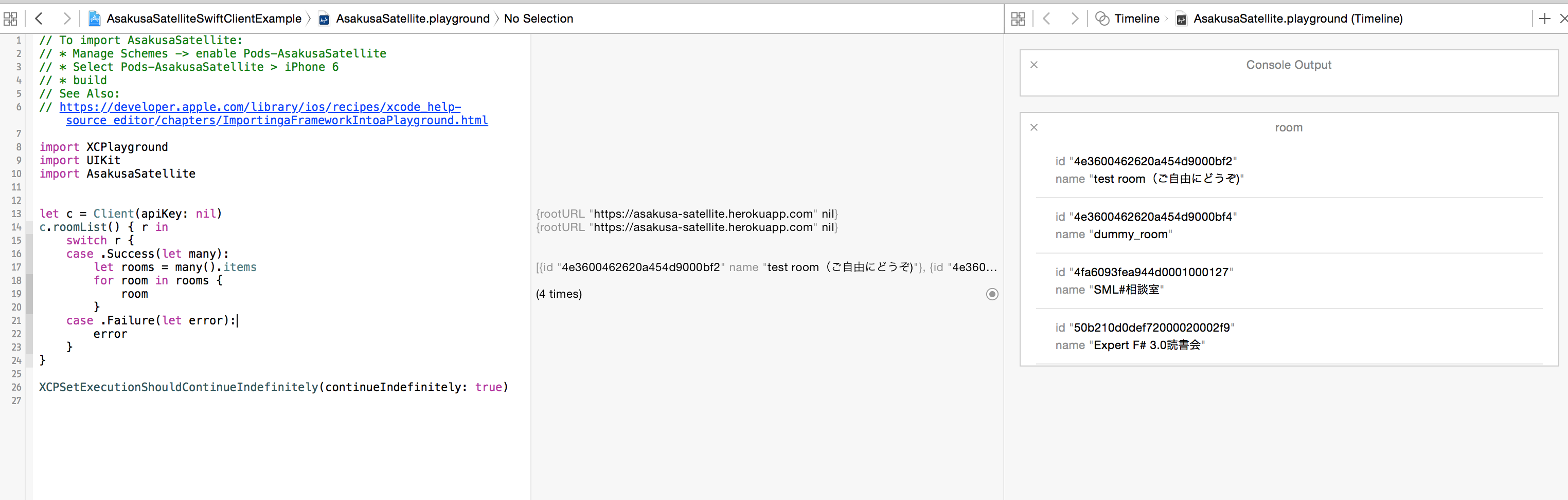 Swift PlaygroundでCocoaPodsのライブラリを使う #iOS - Qiita