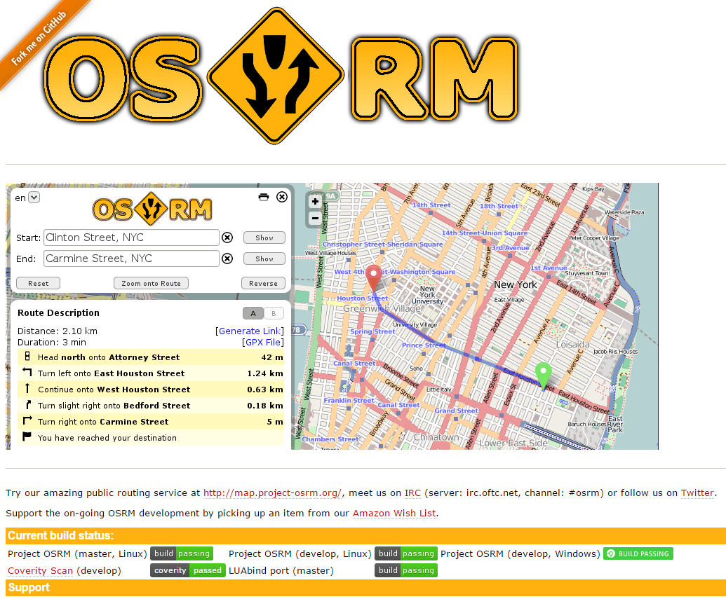 GoogleMapのオープンソース版地図アプリ（OSRM）のインストール #GoogleMapsAPI - Qiita