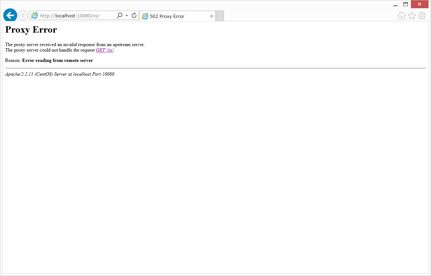 Apacheを用いたReverseProxyでのProxy Error(502)について #CentOS - Qiita