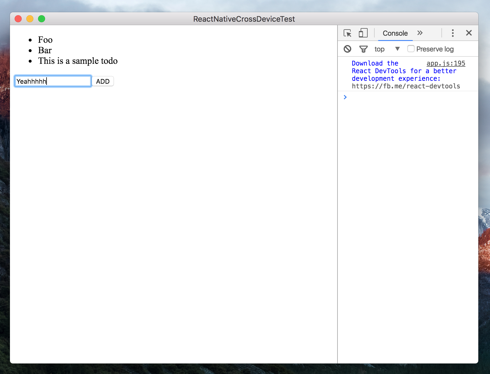 Reactとreact Nativeでコードを共通化し，web Android Ios Pcクロスデバイス開発 Reactnative Qiita 