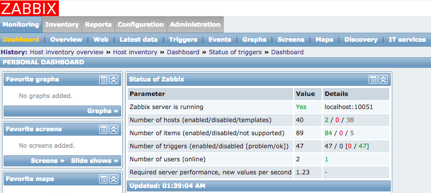 Cent OS 7 で Zabbix を使ってみる #centos7 - Qiita