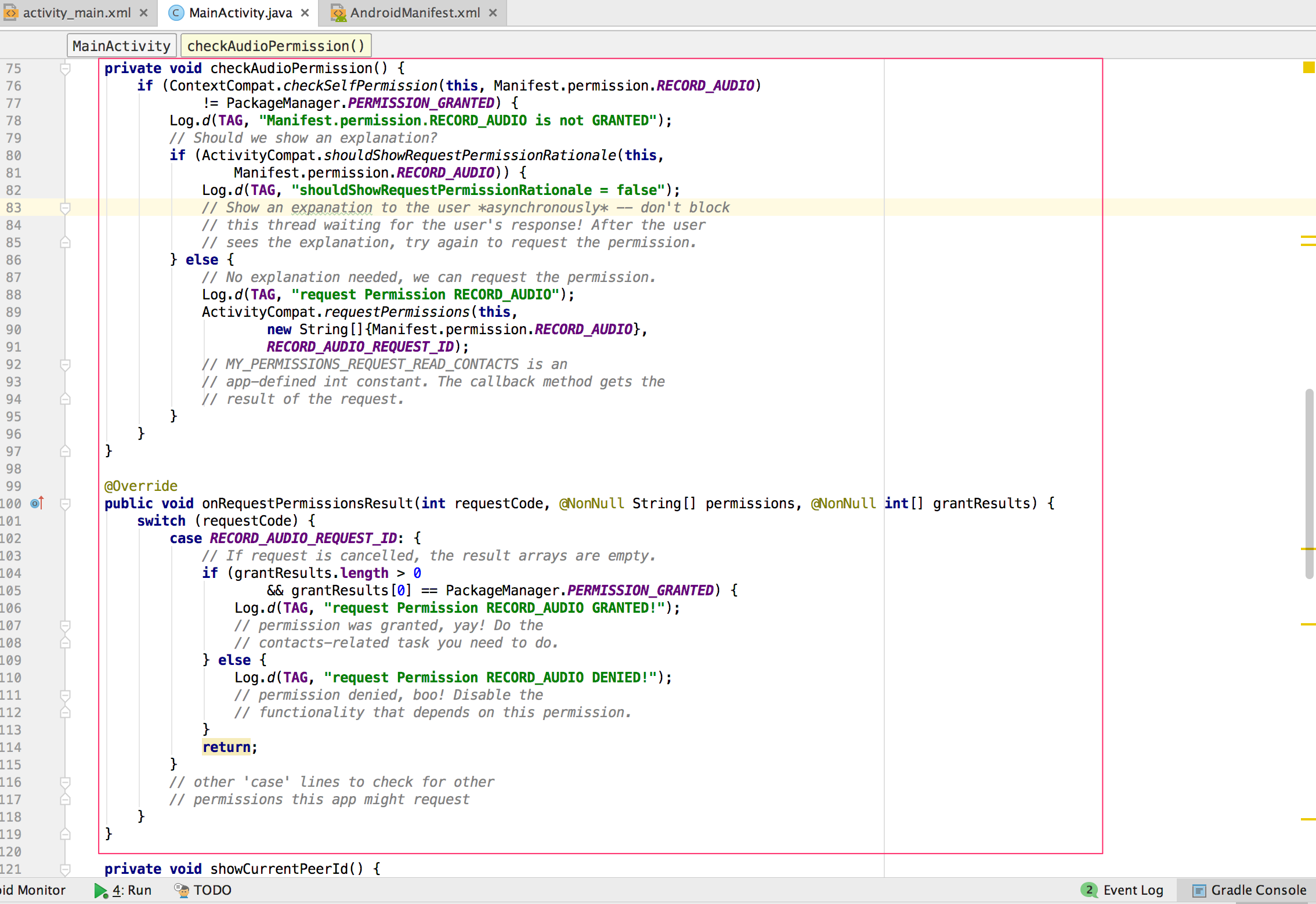 AndroidでWebRTCを使った電話アプリを実装する【初心者向け】 #SkyWay - Qiita