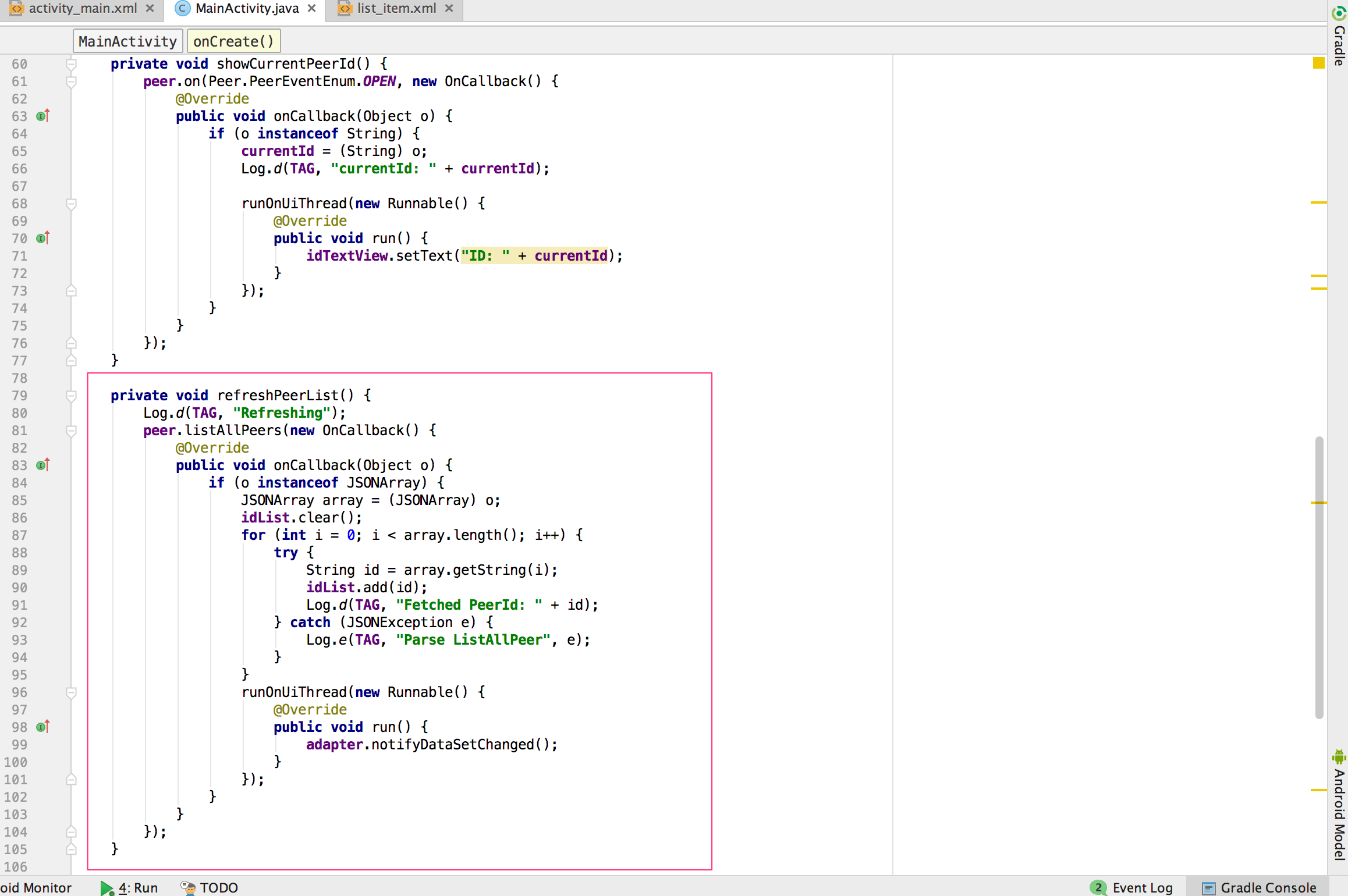 AndroidでWebRTCを使った電話アプリを実装する【初心者向け】 #SkyWay - Qiita