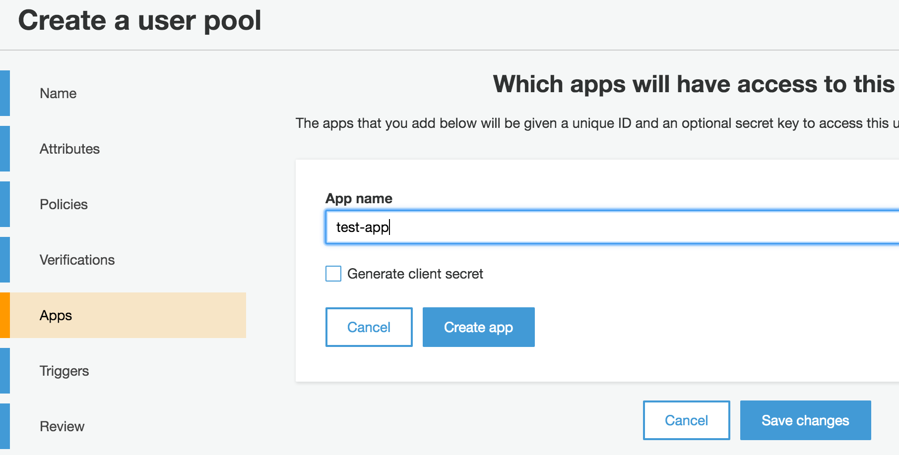Amazon Cognito User Poolsを使って、webサイトにユーザ認証基盤を作る #AWS - Qiita