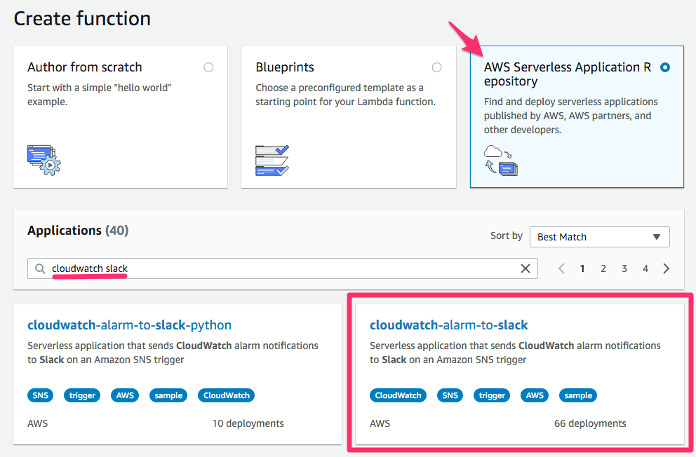 AWS のリソースを監視して Slack に通知する方法 (または cloudwatch-alarm-to-slack の使い方) #CloudWatch - Qiita